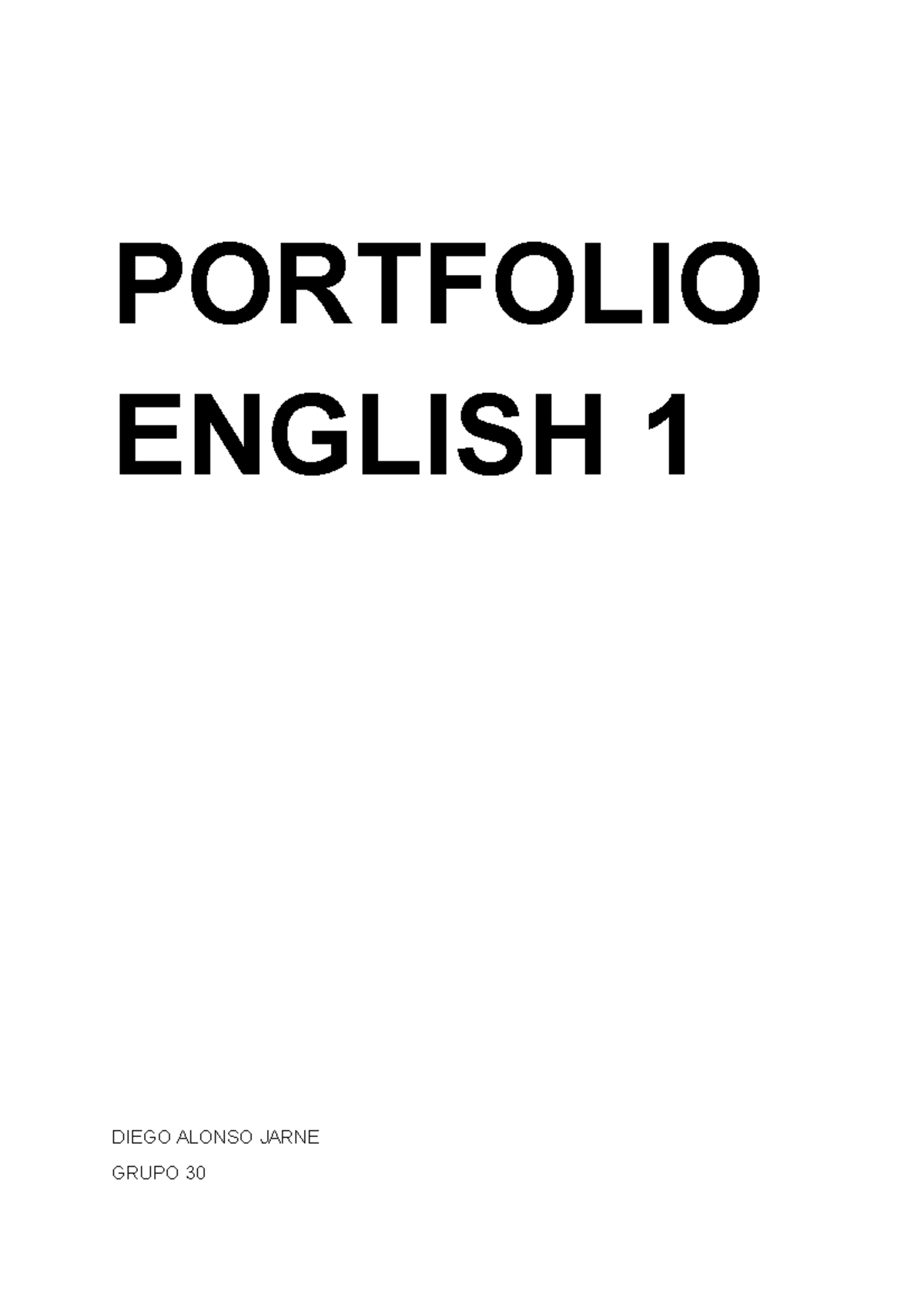 Portfolio for English 1 (ENG 101) - Cover Letter & Oral Presentation ...