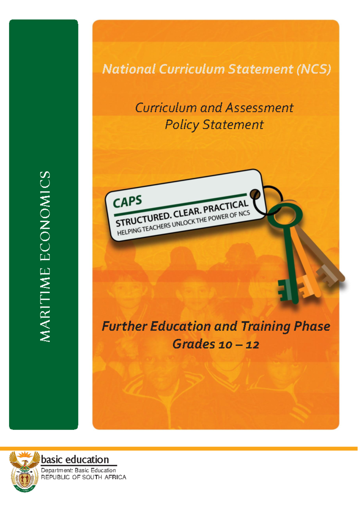 Maritime Economics CAPS: Comprehensive Overview for Grades 10-12 - Studocu