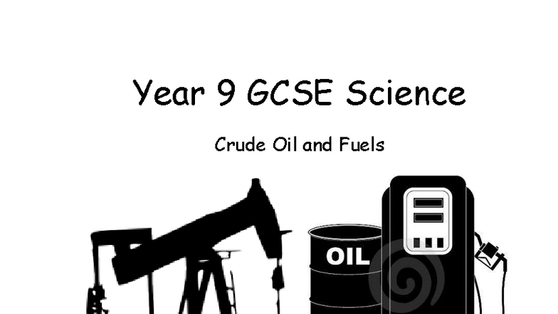 GCSE Science C9: Crude Oil and Fuels Revision Workbook - Studocu