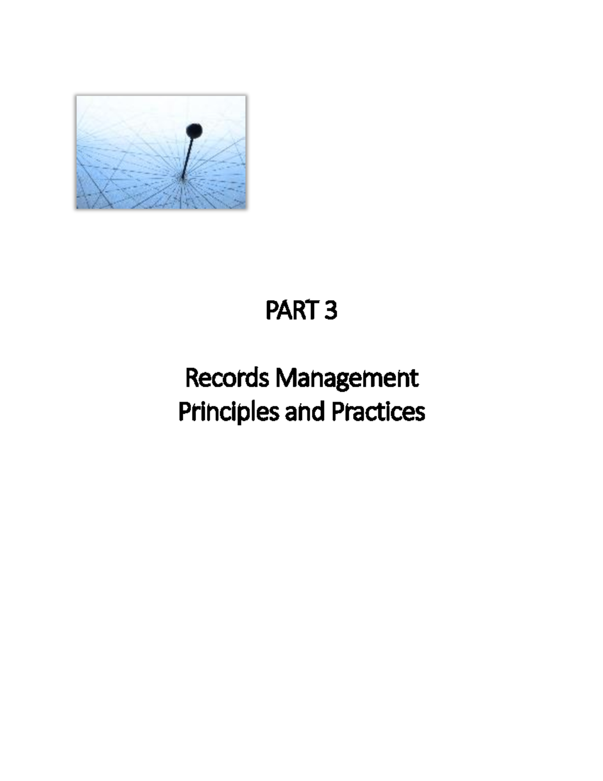World Bank Group Records Management Roadmap: Part 3 Overview - Studocu