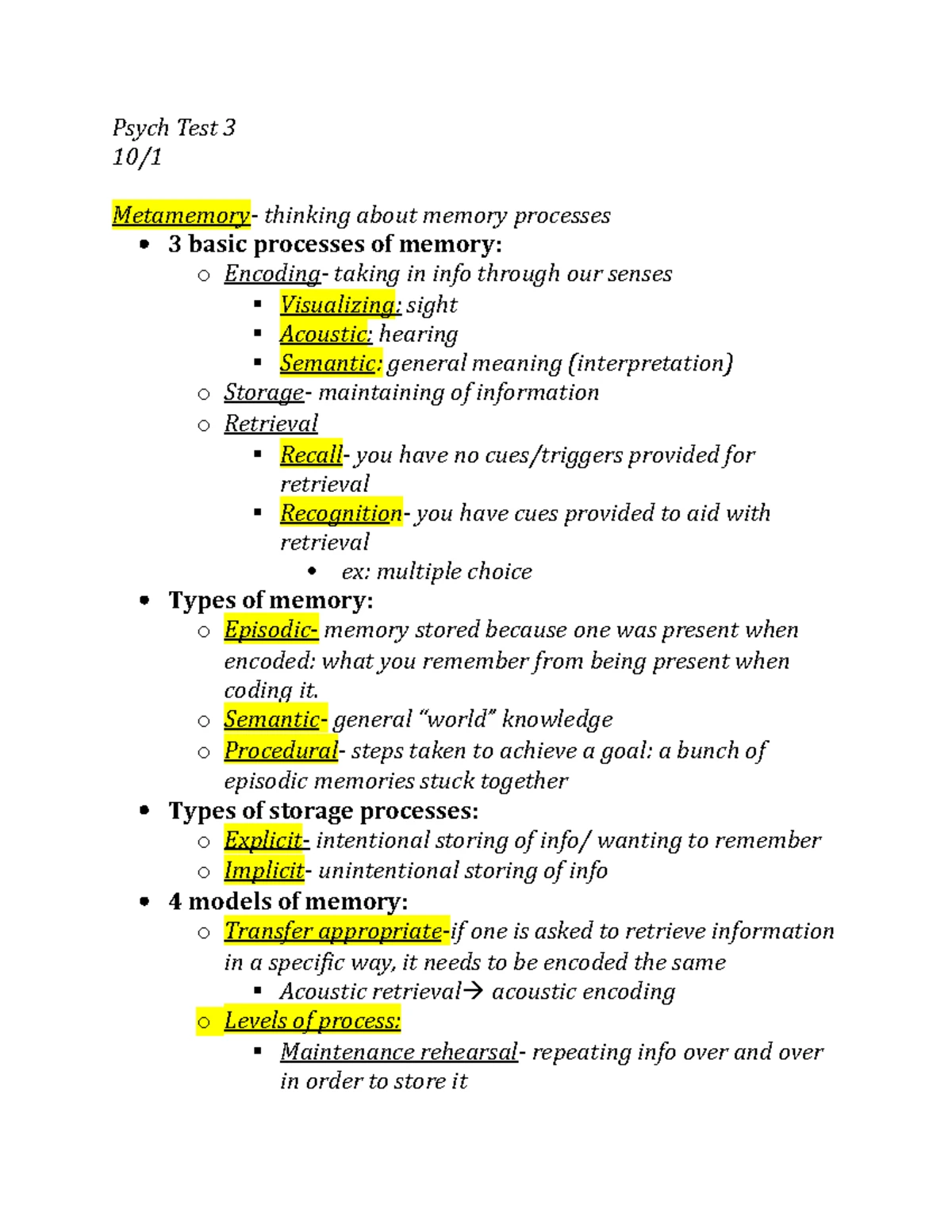 Psych 2013- Assignment 2 - Hideki tells a lie and is grounded. He does ...