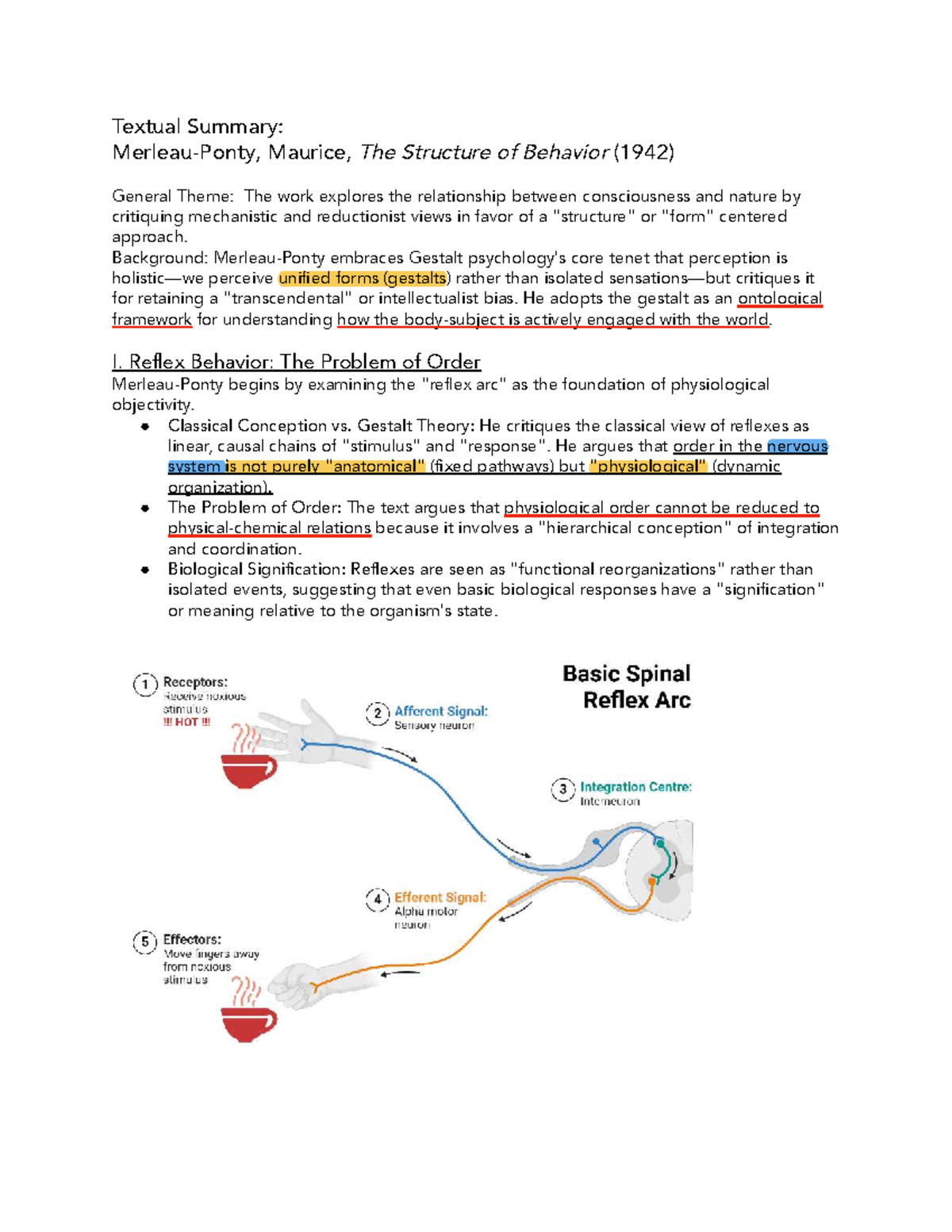 Notes on The Structure of Behavior (1942) - General Themes & Critiques ...