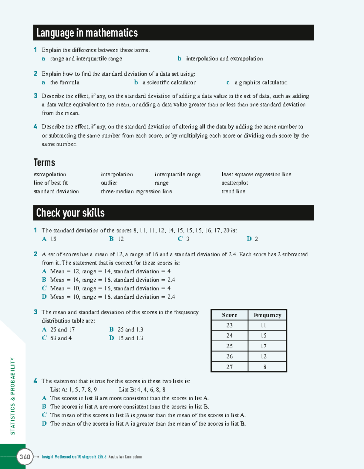 Bivariate Data Analysis Standard Deviation A Comprehensive Guide