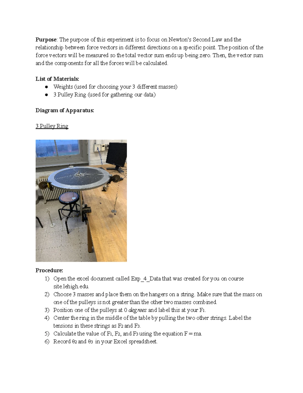 Lab Experiment 1 - Measurement Accuracy and Error Analysis Physics 12 ...