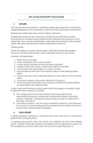 PAS 27 Separate Financial Statements - PAS 27 SEPARATE FINANCIAL ...