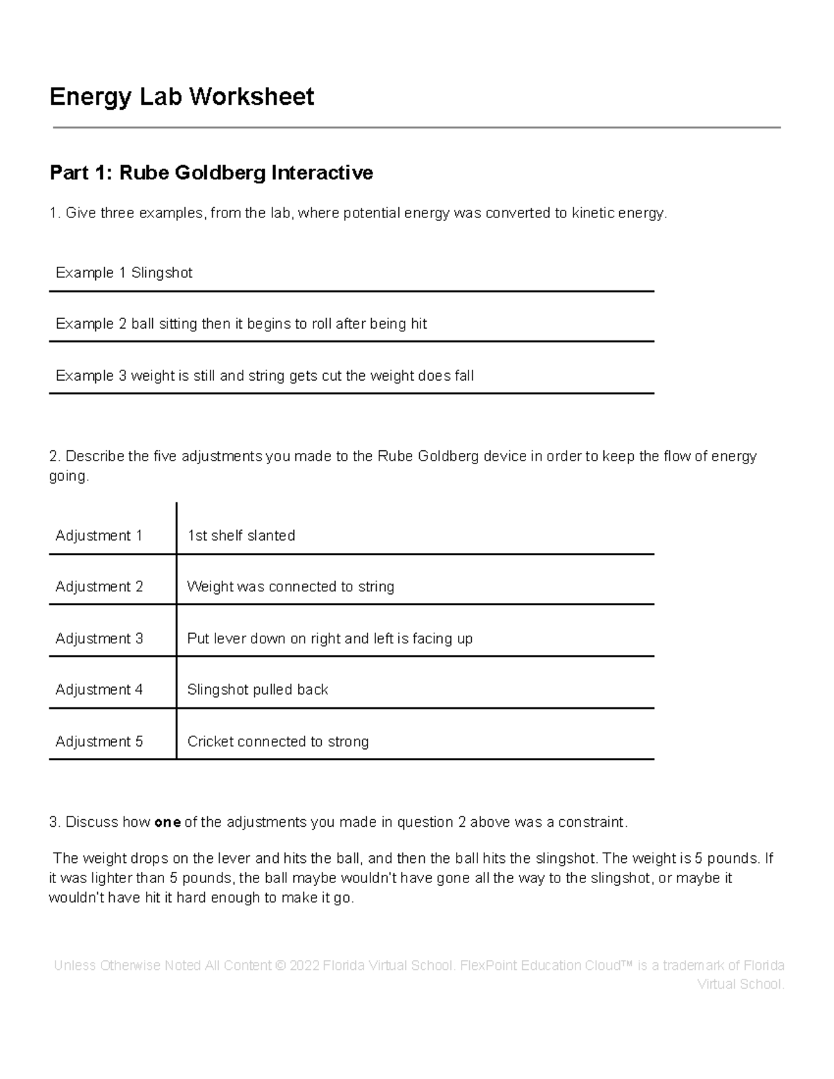 2.01 - Energy Lab Part 1: Rube Goldberg Device Analysis and Design ...