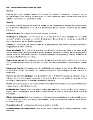 NIF C-4 - NIF C4 INV - INVENTARIOS Esta Norma de Información Financiera ...