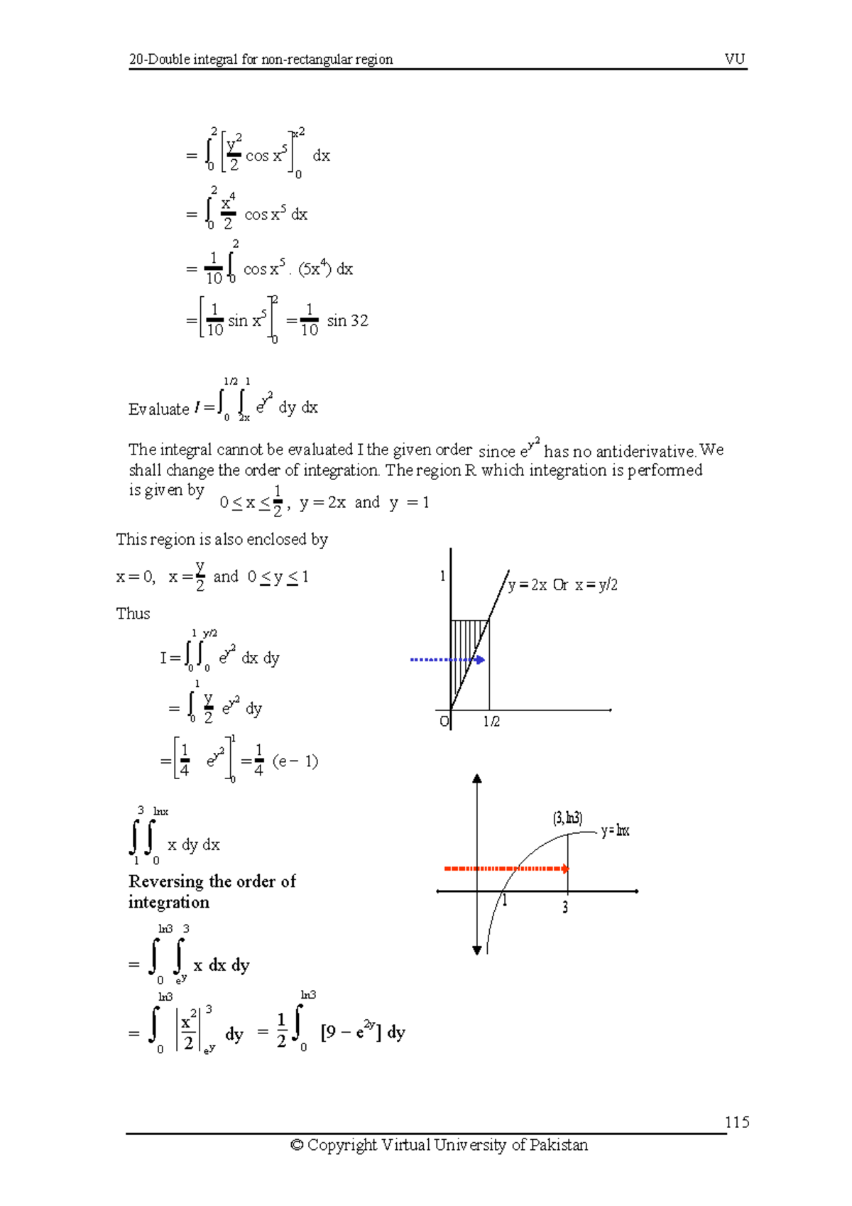 MTH301: Integral Calculus Techniques and Applications - Lecture Notes ...