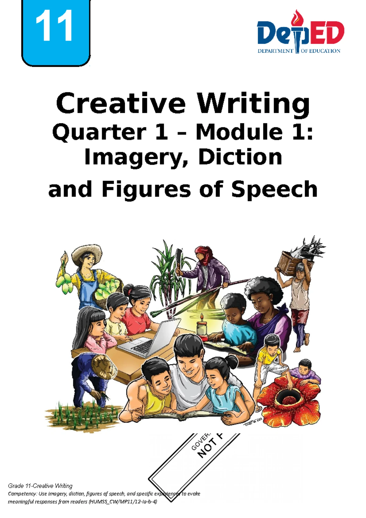 Creative Writing 12 Q2 mod1 Elements, Techniques and Literary Devices in Drama - Creative ...