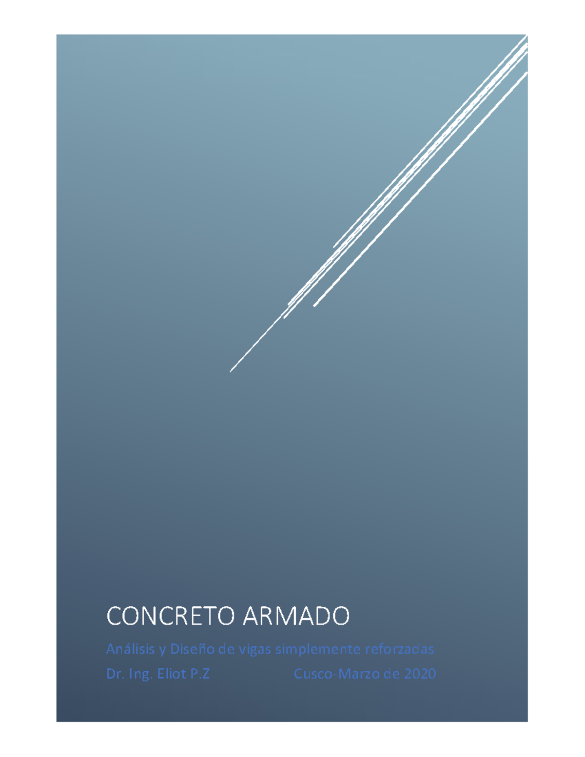 Análisis y Diseño de Vigas Reforzadas - CONCRETO ARMADO 2020 - Studocu