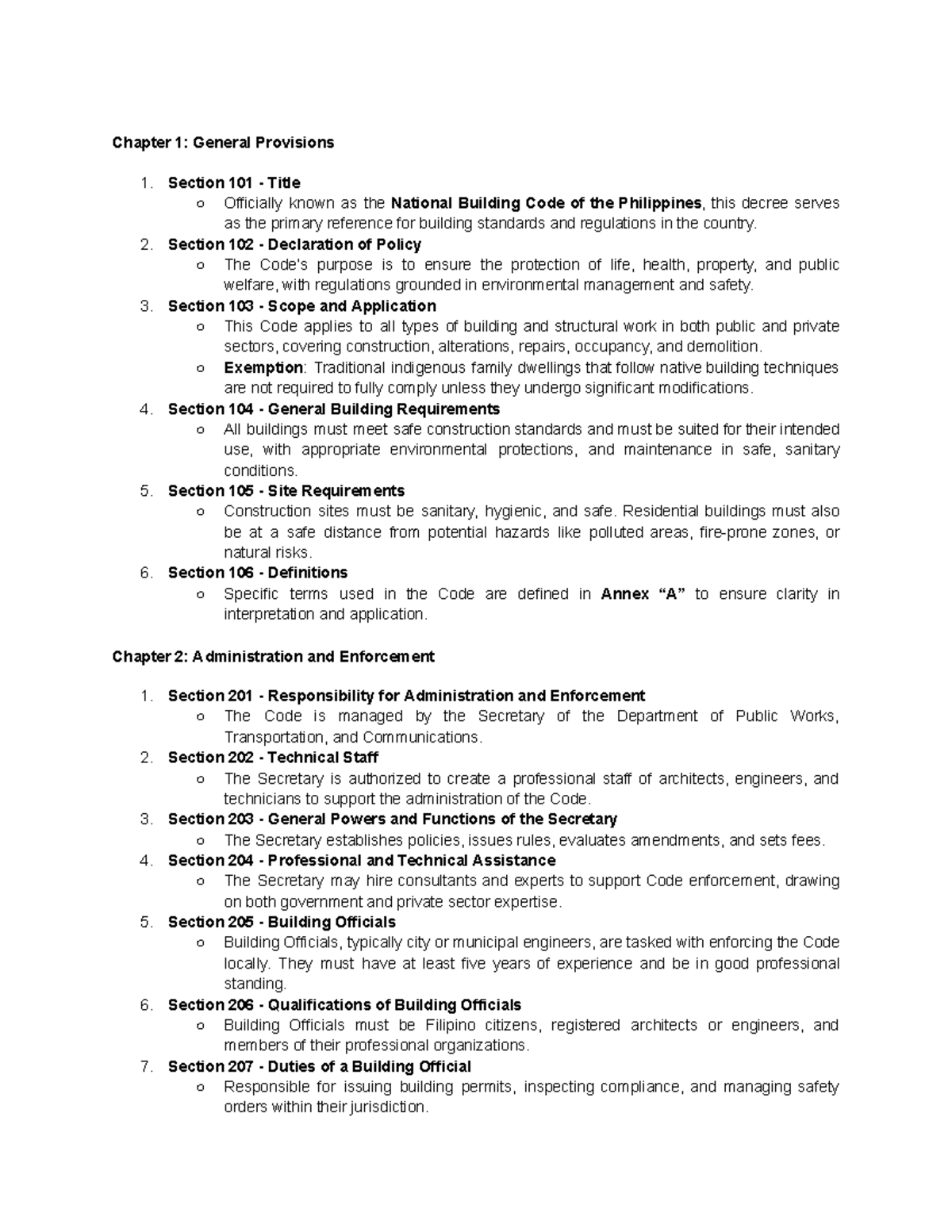 NBCP Detailed Lecture Notes: National Building Code of the Philippines ...