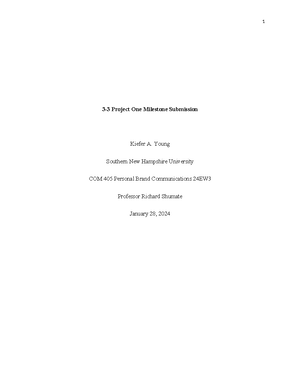 COM 405 Implementation Plan Template 1 - COM 405 Implementation Plan ...