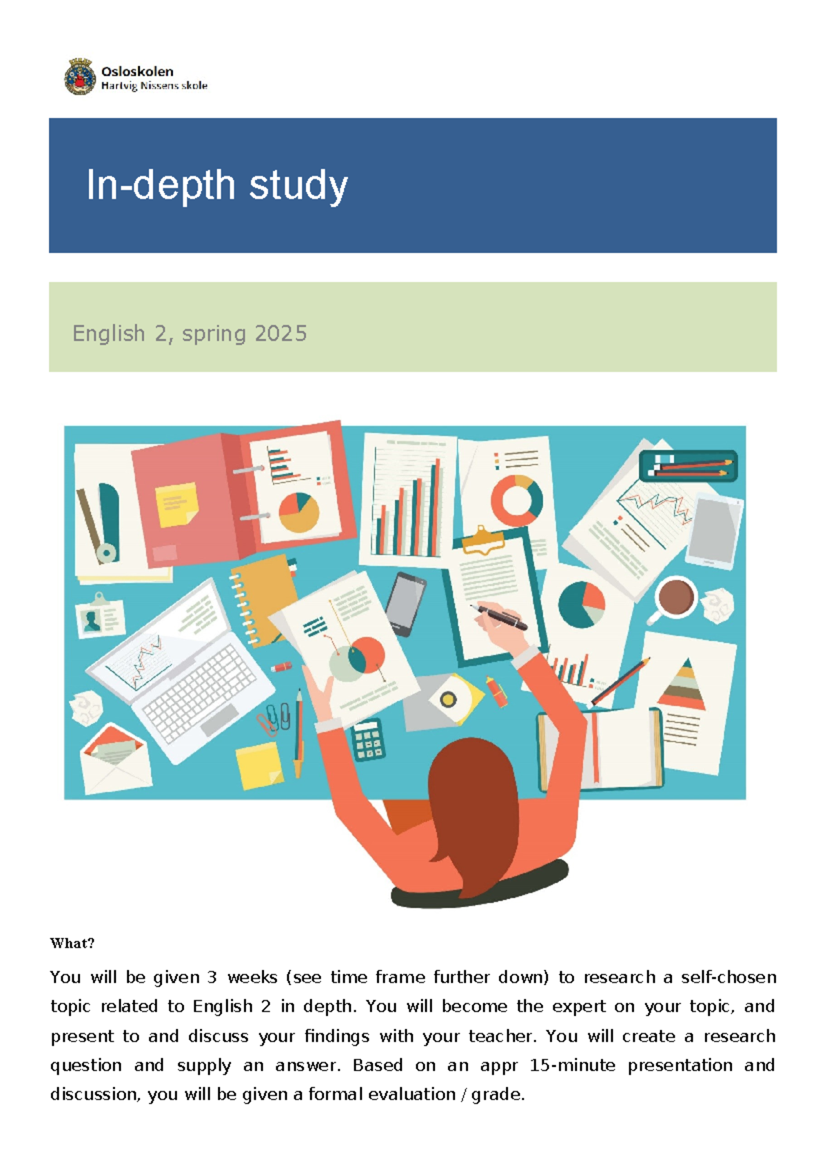 In-depth Research Project for English 2 - Spring 2025 - Studocu