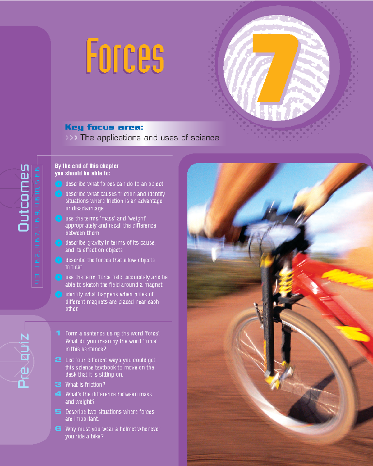 Science Notes on Forces - Chapter 7.7 Insights and Applications - Studocu
