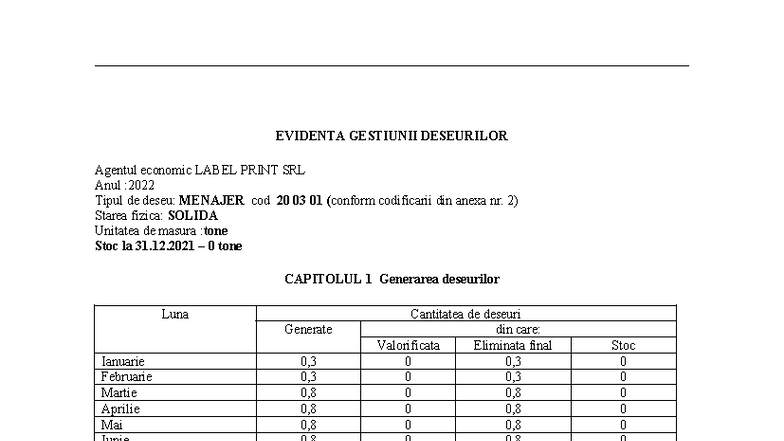 Fisa Deseu Menajer 3a. 2022 - Generare si Gestionare - Studocu