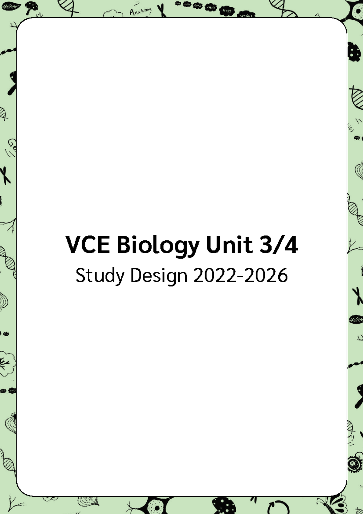 Biology-34 Study Notes: Cells, Proteins, and Genetic Regulation - Studocu