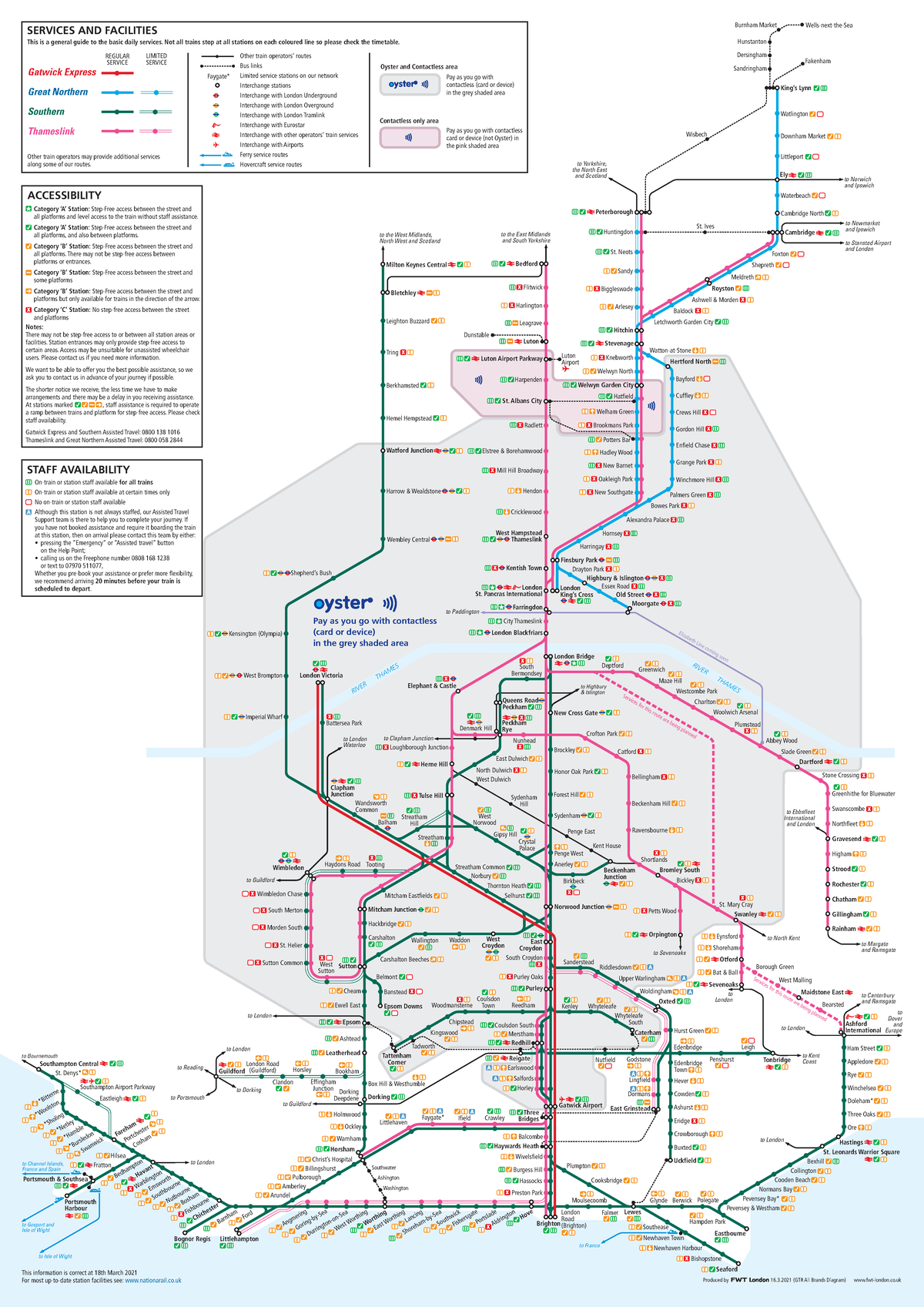 GTR All Brands Route Map: Services & Accessibility Guide - Studocu