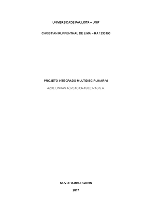 PIM III - Projeto Integrado Multidisciplinar III - Gestão Financeira ...