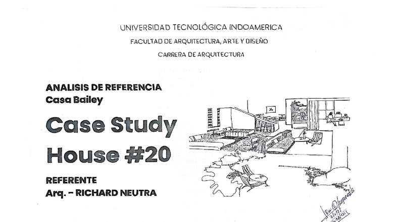 PAE 1 T1: Análisis de la Casa Bailey - Estudio de Caso de Richard ...