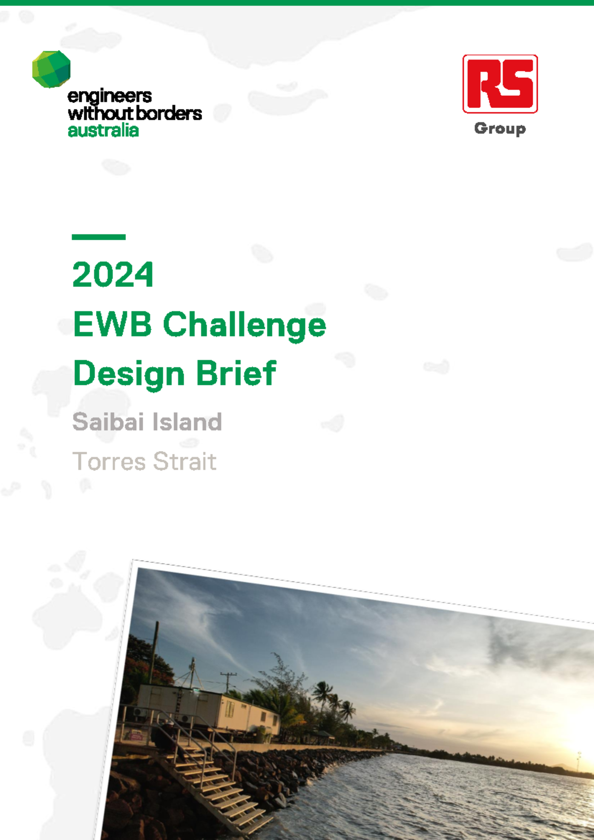 EWB Challenge 2024: Design Brief for Saibai Island Projects - Studocu