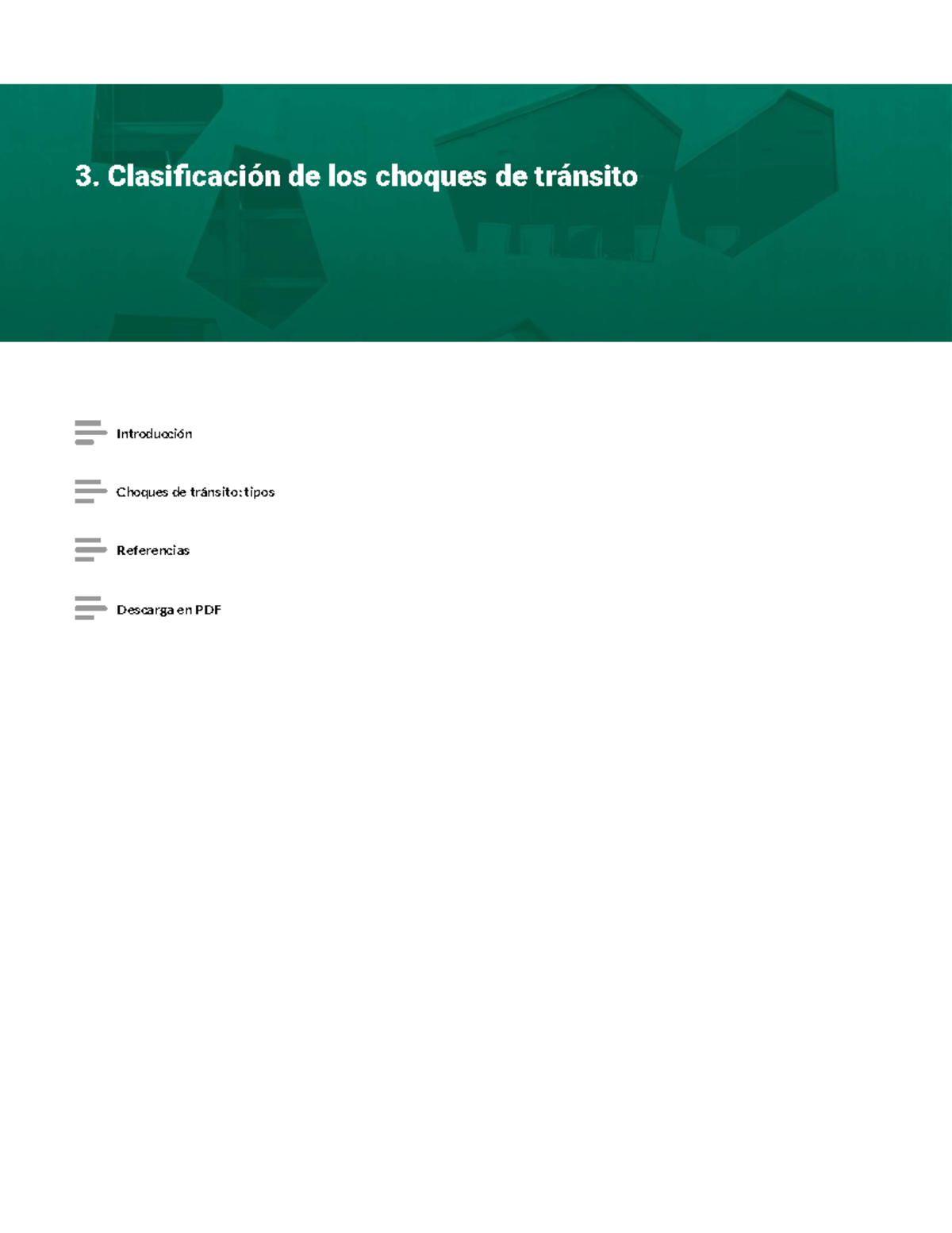 M1L3 Clasificación de choques de tránsito: tipos y análisis forense ...