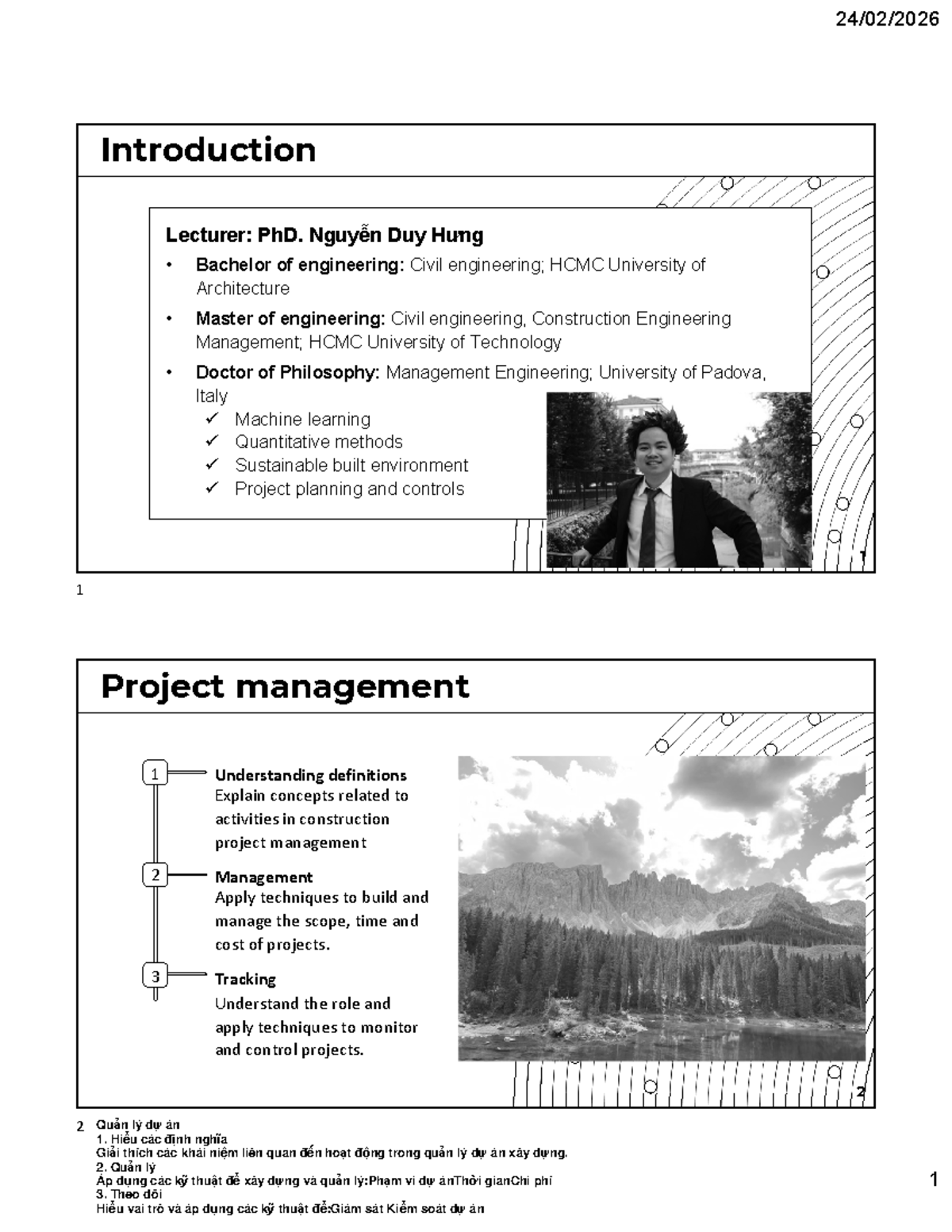 Chapter 1: Introduction to Project Management (ENG 101) - Studocu