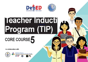 TIP Course 6 with Answers - Teacher Induction Program (TIP) CORE COURSE ...
