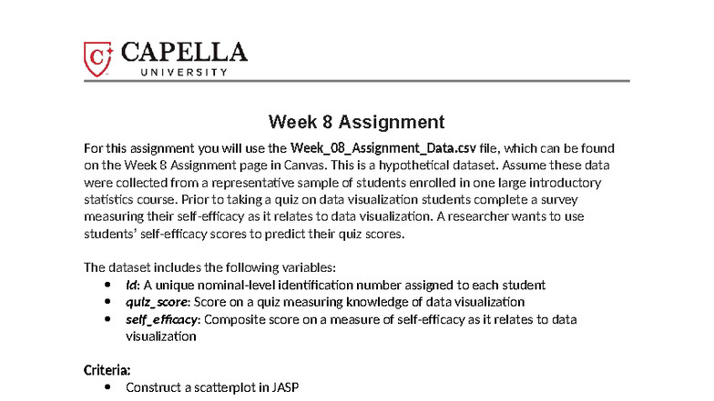 Cf PSYC3700 Week 8 Assignment: Data Visualization Analysis - Studocu
