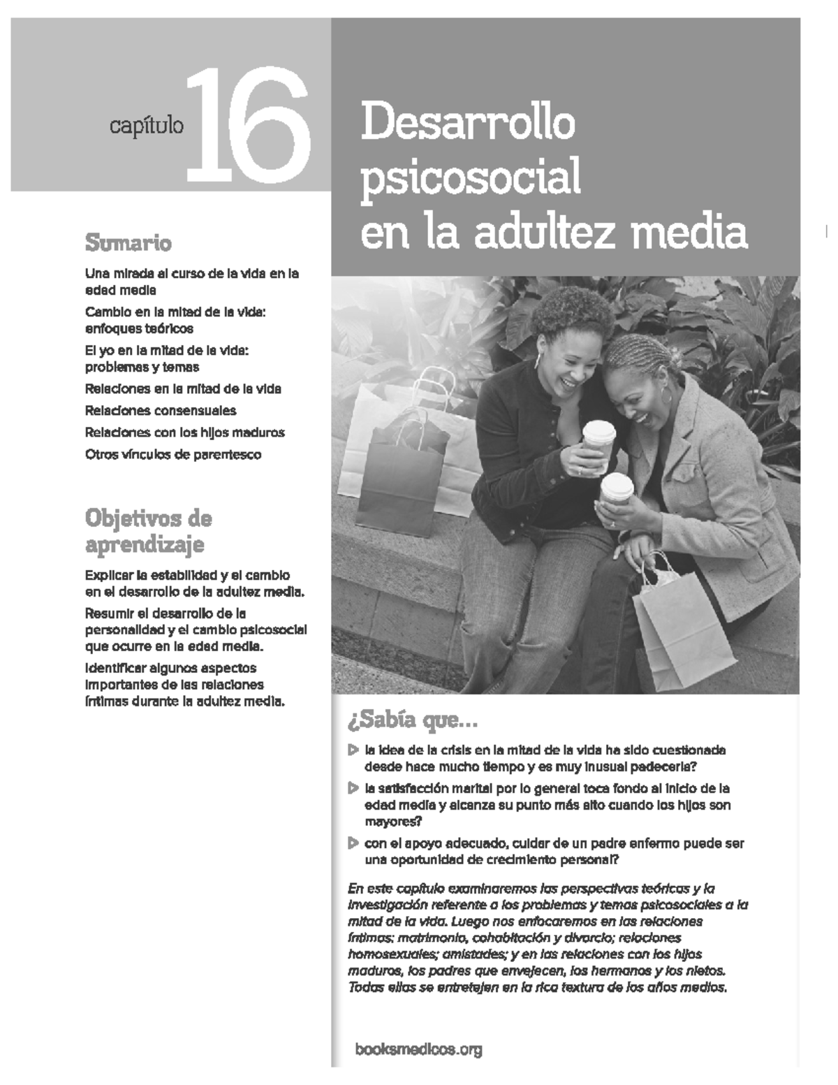 Resumen del Capítulo 16: Desarrollo Psicosocial en la Adultez Media - Papalia - Studocu