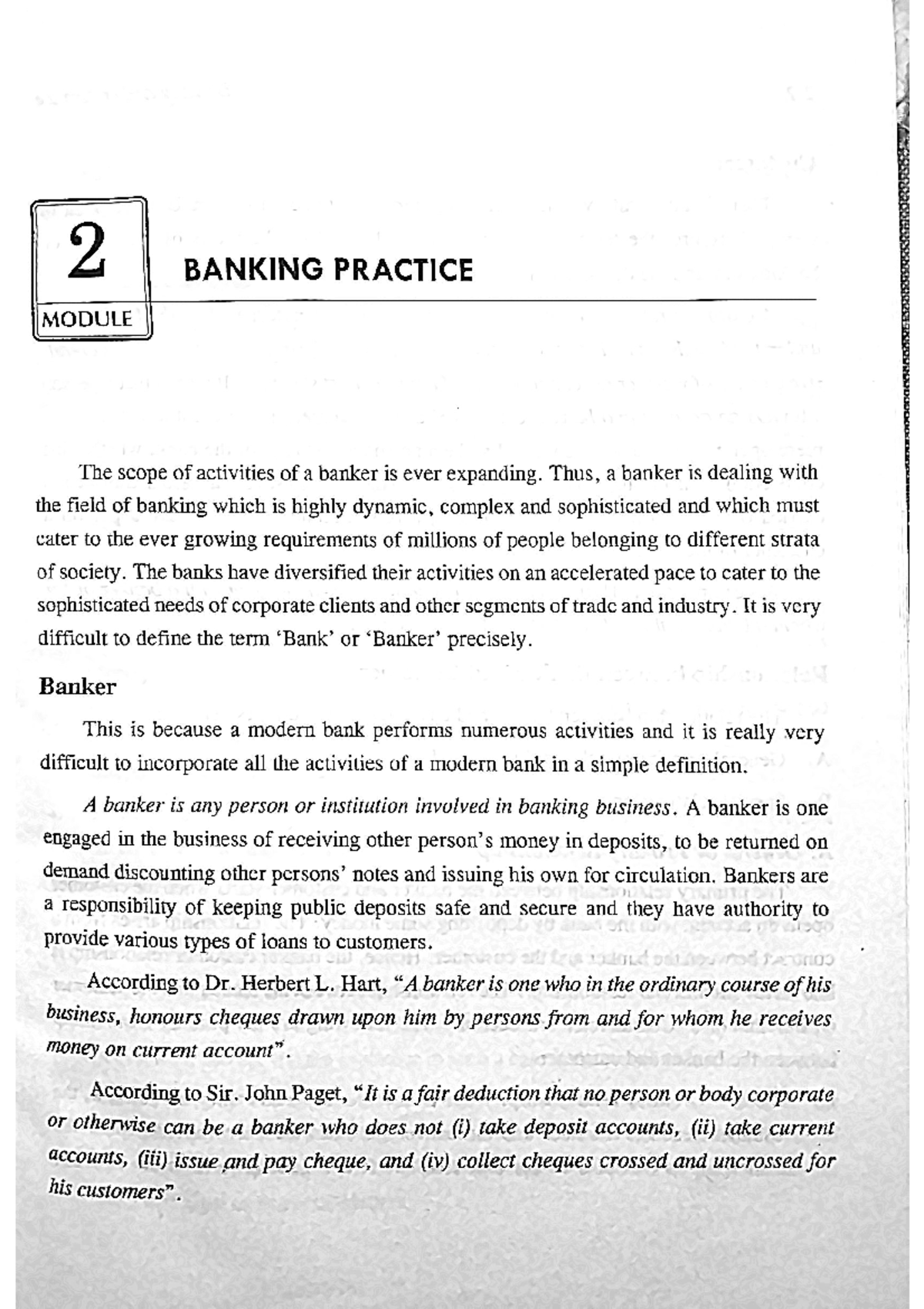 Banking Practice I: Key Concepts and Applications - Studocu