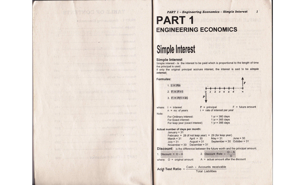 Lecture 1 - simple interest - PART 1 — Engineering Economics — Simple ...