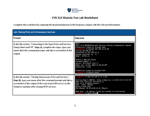 CYB 320 Module Two Activity: Privacy & Communication Laws Worksheet ...