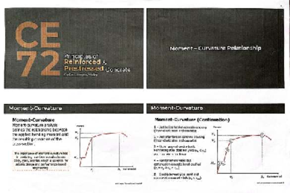 CE72 Moment Curvature Relationship in Reinforced Concrete Analysis ...