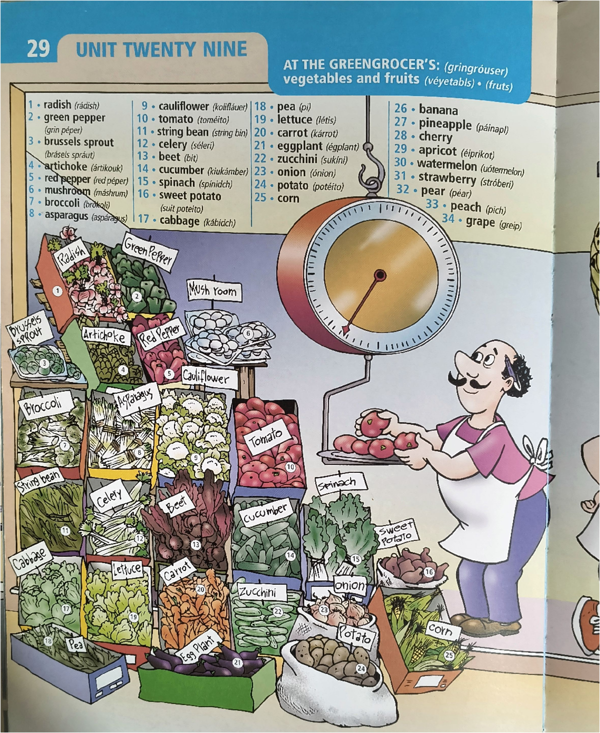 FOOD Vocabulary - Vocabulario de Comida en Inglés (Units 29-37) - Studocu