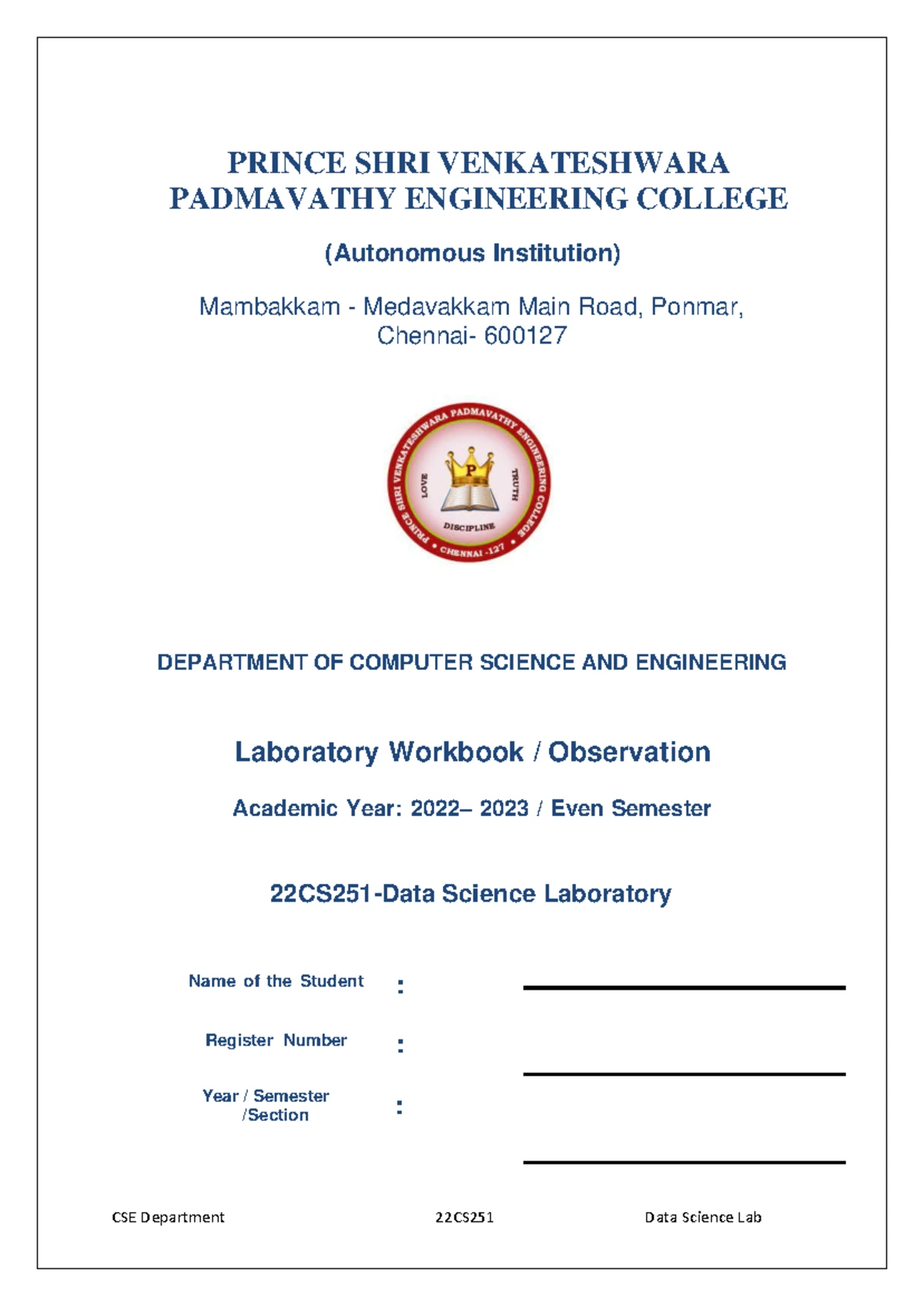 Ocs353 Data Science Fundamentals Laboratory Ex No 01 Download