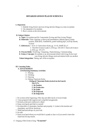 [Solved] DepED 5Es lesson plan science elementary grade - education ...