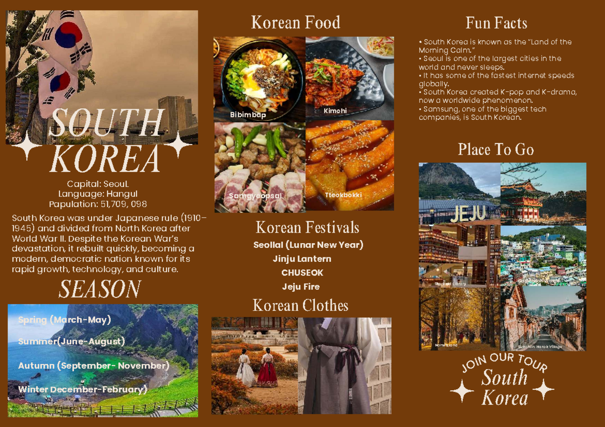 Korean Food & Culture: A Guide to South Korea's Delights - Studocu