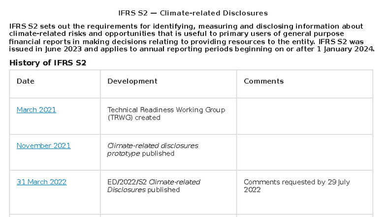 IFRS S2 Disclosures: Key Requirements and Implementation Guide - Studocu