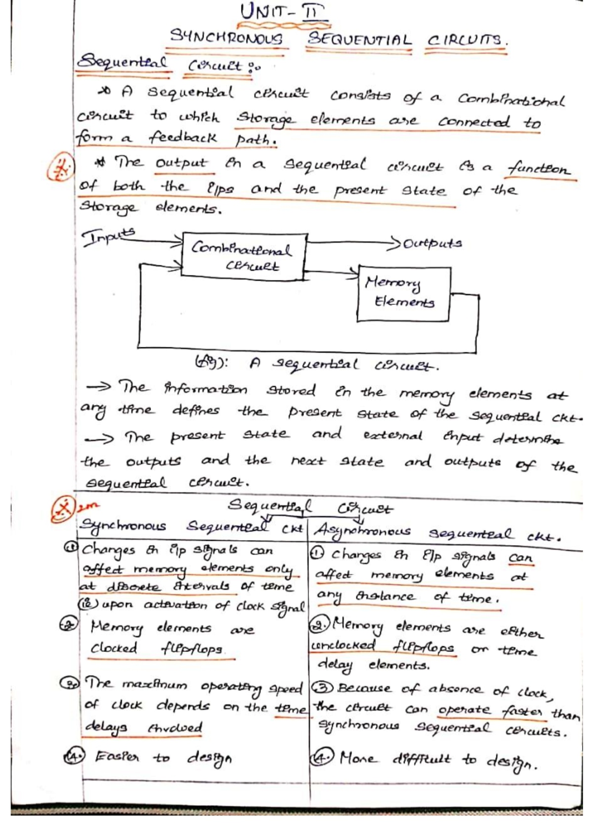 CS3351 Lecture Notes on Synchronous and Asynchronous Sequential ...