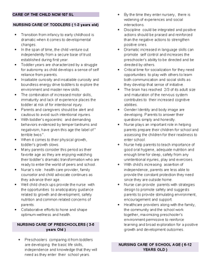 NCM 110- Prelim - notes - NCM 110 – NURSING INFORMATICS Nursing ...
