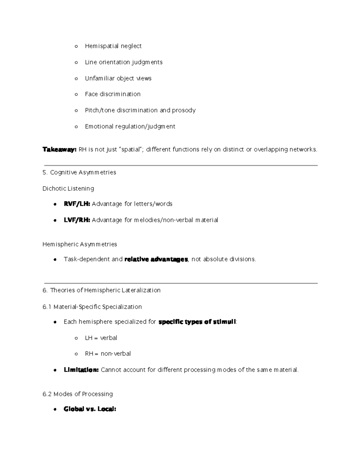 PS365 Orientation and Object Discrimination Notes - Studocu