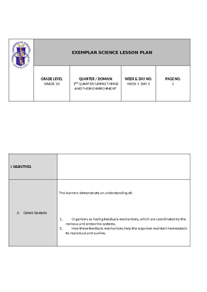 Lesson PLAN Ranking - SEMI-DETAILED LESSON PLAN IN MATHEMATICS 7 I ...