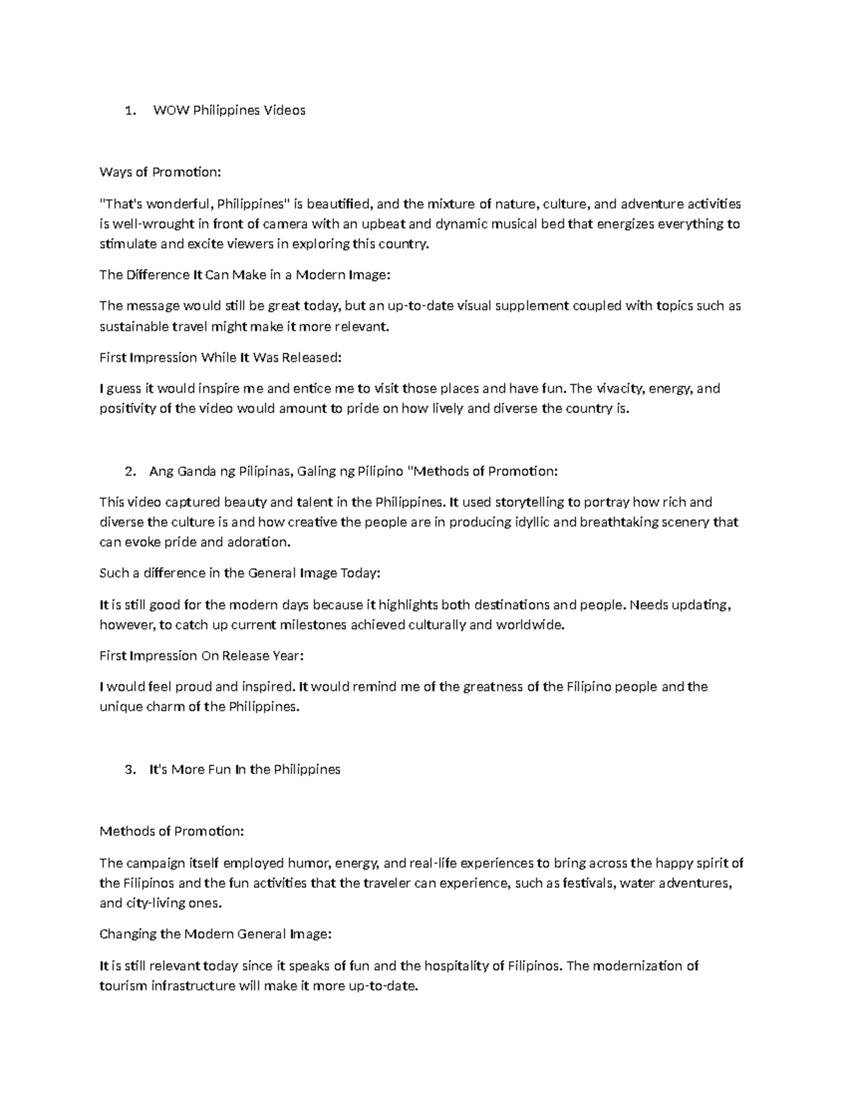 A2 WEEK 3: Analyzing Philippine Slogans Through the Decades - Studocu