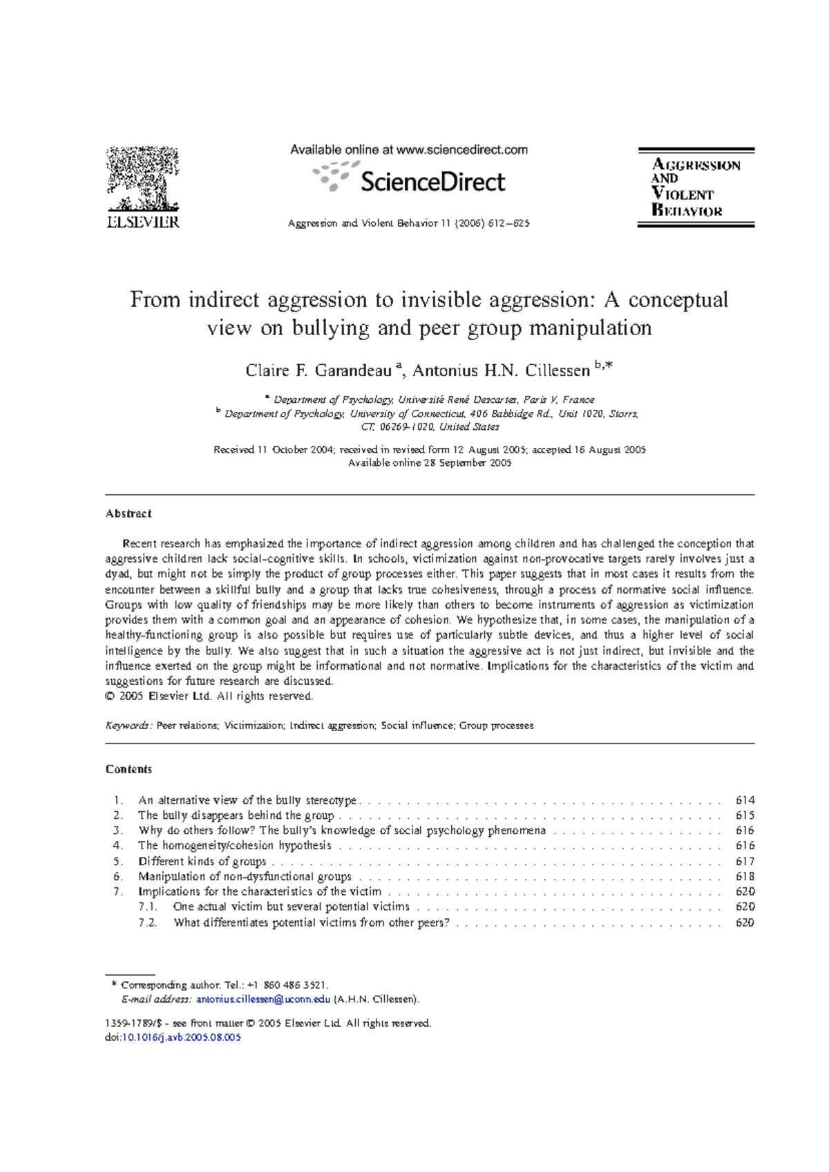 From Indirect to Invisible Aggression: Understanding Bullying Dynamics ...