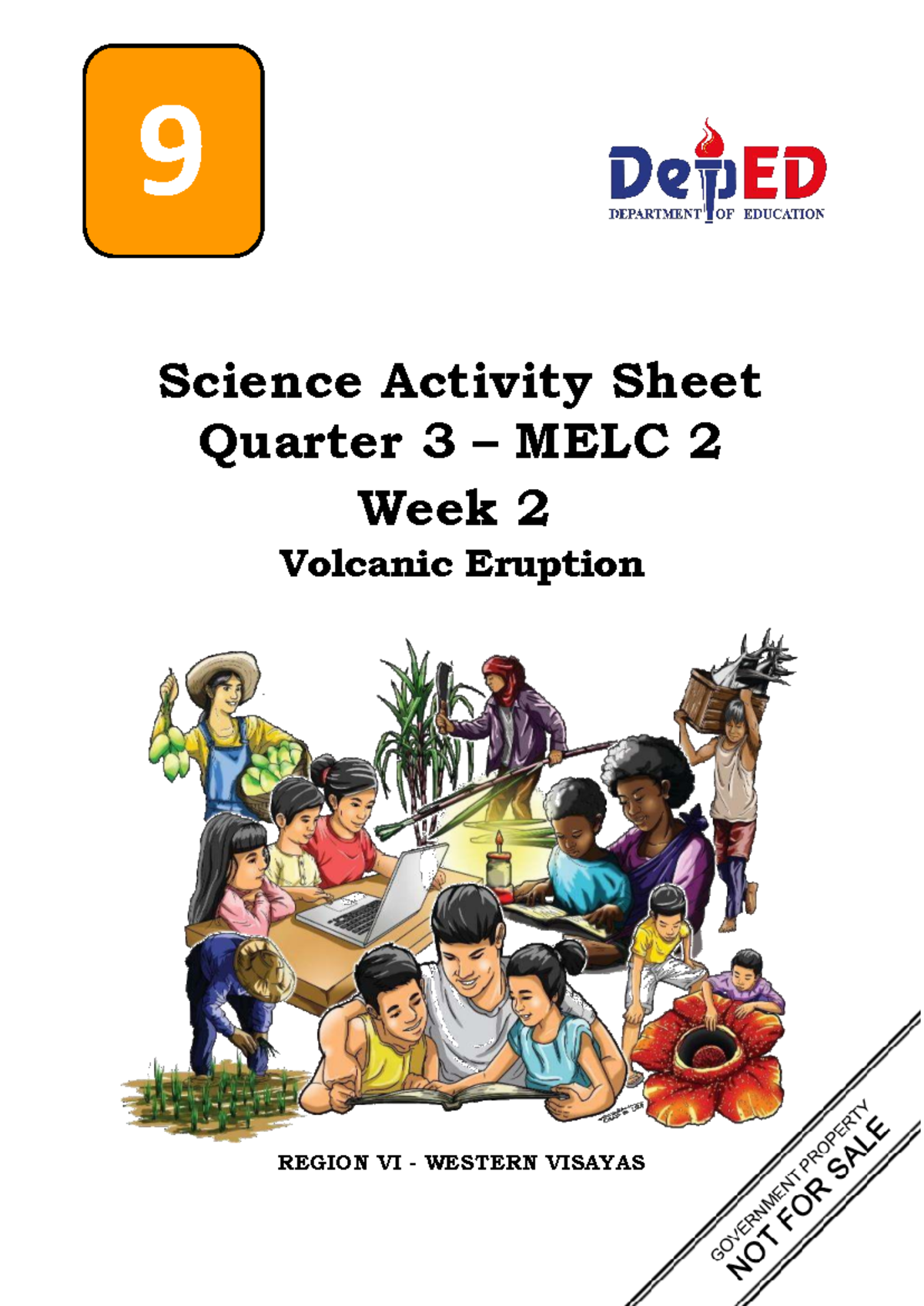 LAS Science 9 MELC 2 Q3 Week 2: Volcanic Eruption Activity Sheet - Studocu