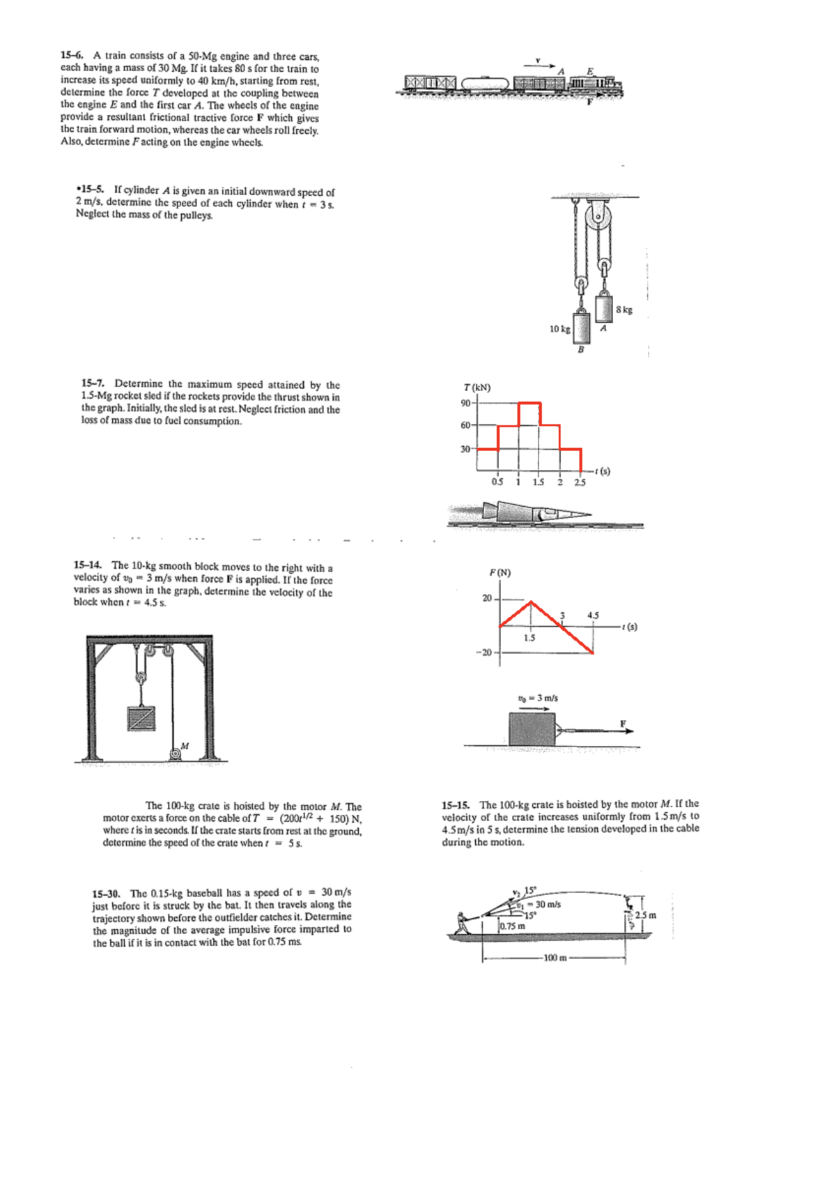 MECH2360 2024 Week 5: Dynamics of Train and Cylinder Motion Analysis ...