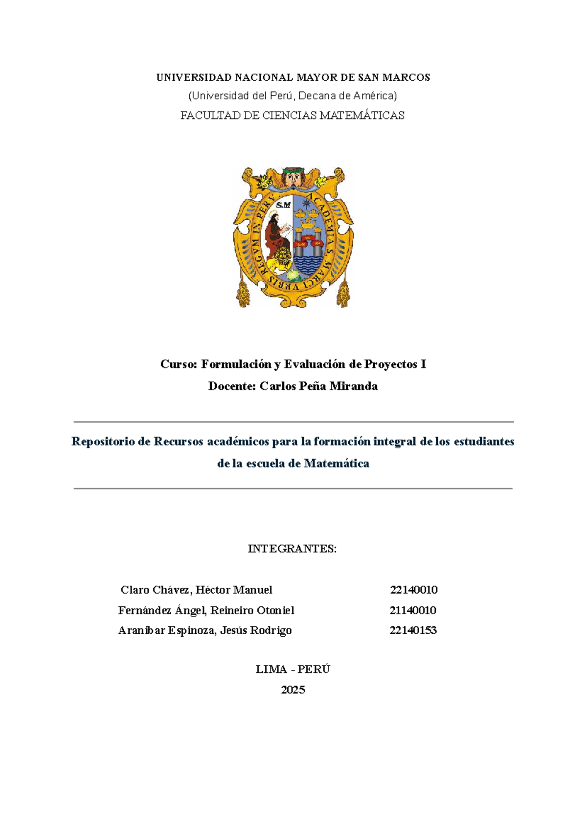 Repositorio Virtual de Recursos Académicos - FCM 2025 - Studocu