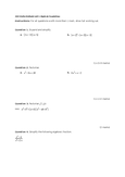 Practice materials for Studying Mathematical Methods- Unit 1 in VCE ...