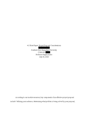 COM-405 7-2 Project Two Submission - 7-2 Project Two Submission Kiefer A. Young Southern New ...