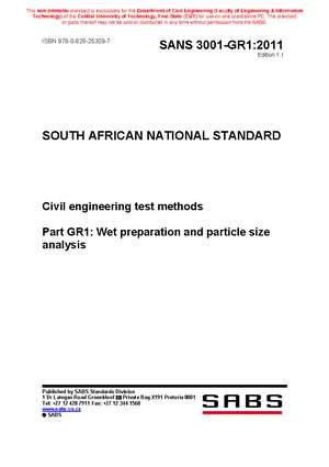 SANS3001-GR3 - NOTES - ISBN 978-0-626-28031- SANS 3001-GR3: Edition 1 ...